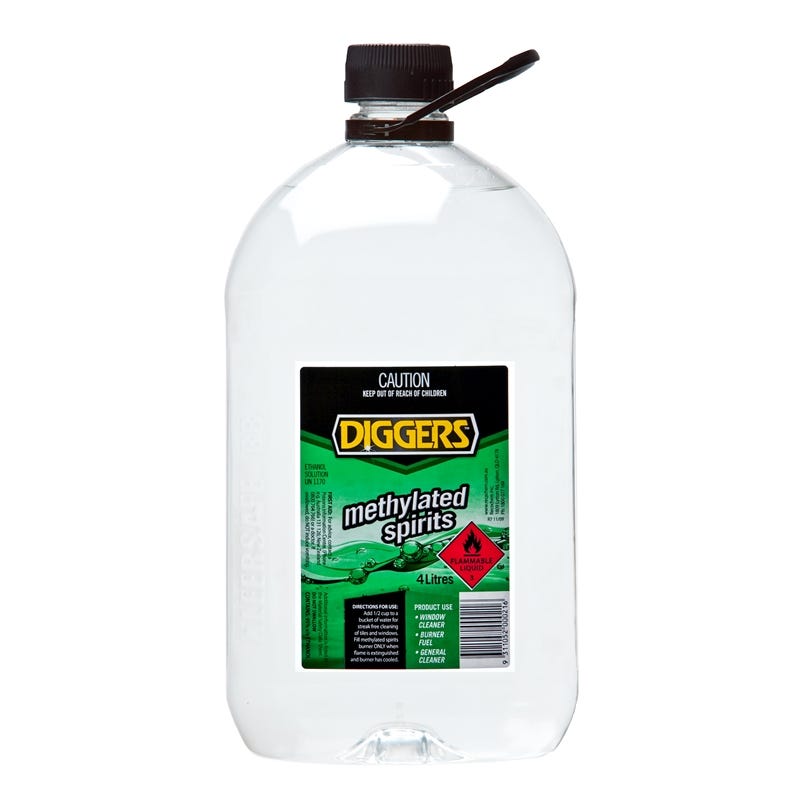 METHYLATED SPIRITS 4L Newcastle Maitland Hunter NHS